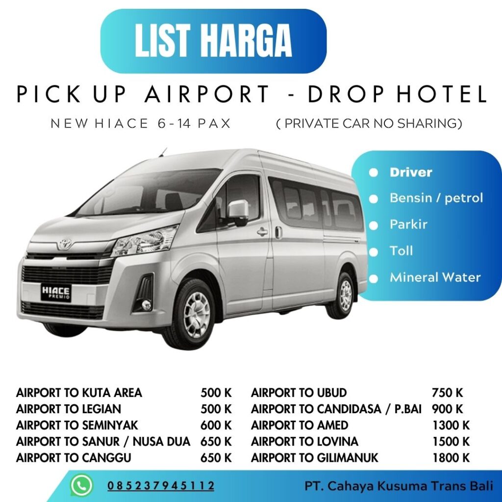 Sewa Bus di Bali | Sewa Hiace Bali - Sanurbus